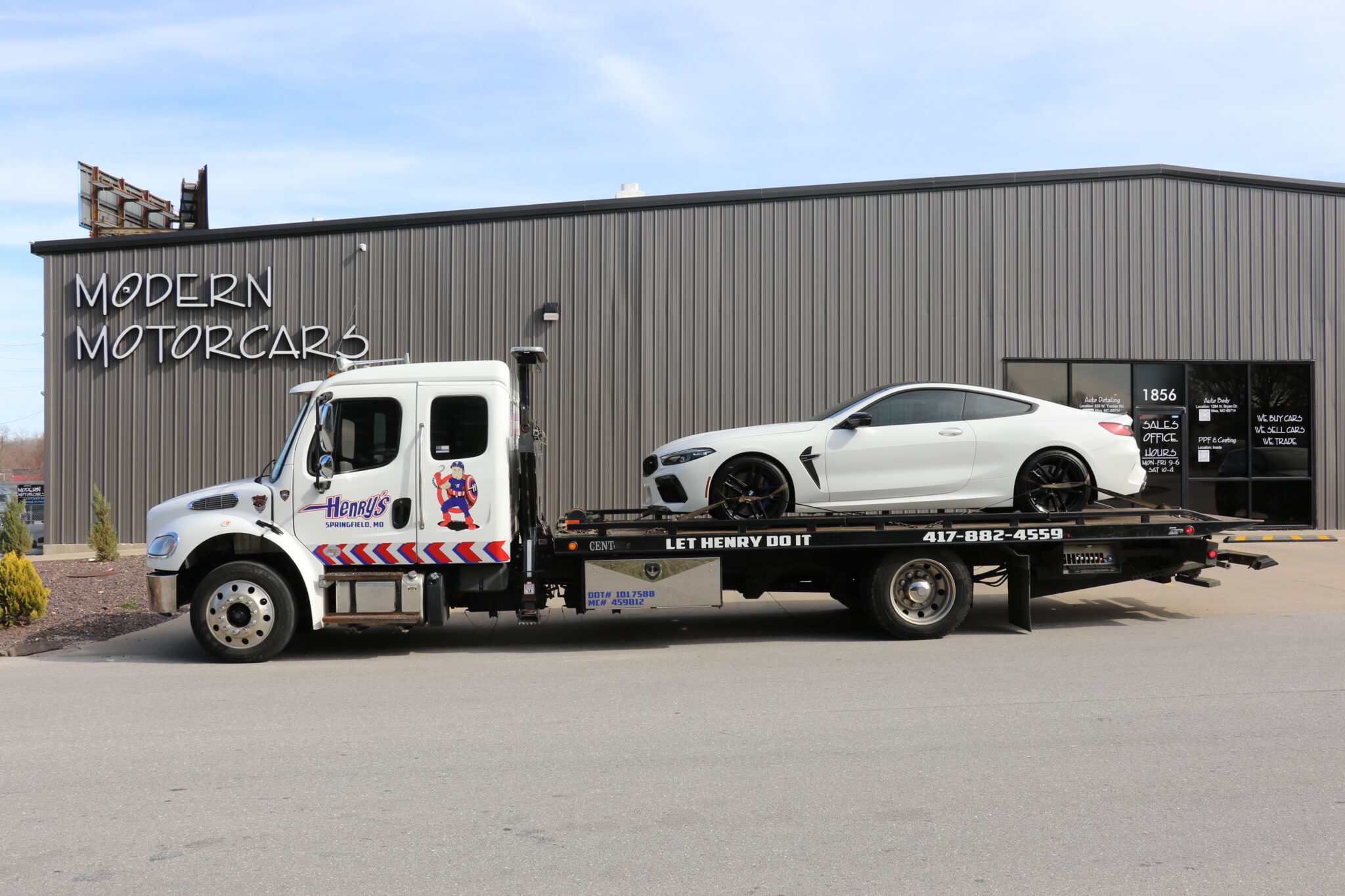 Light Duty Towing – Henry's Towing